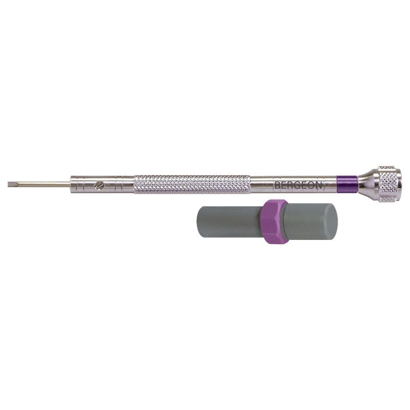 Bergeon Screwdriver for watches 1,60 mm + 3 spare blades 30080-H ...