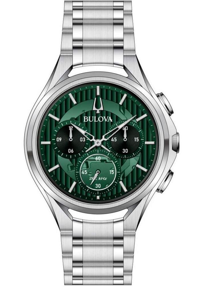 High-performance chronograph with curved movement | Bulova CURV with ...