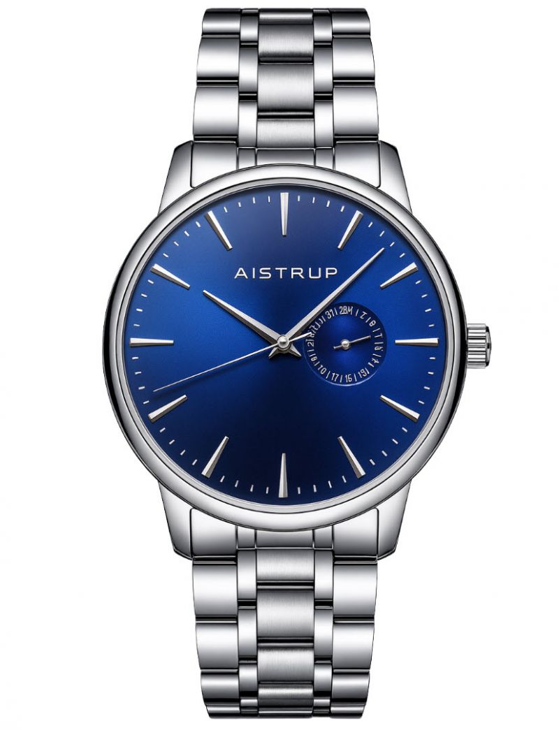 Aistrup Rounded Elegance Silver Blue AIW8202