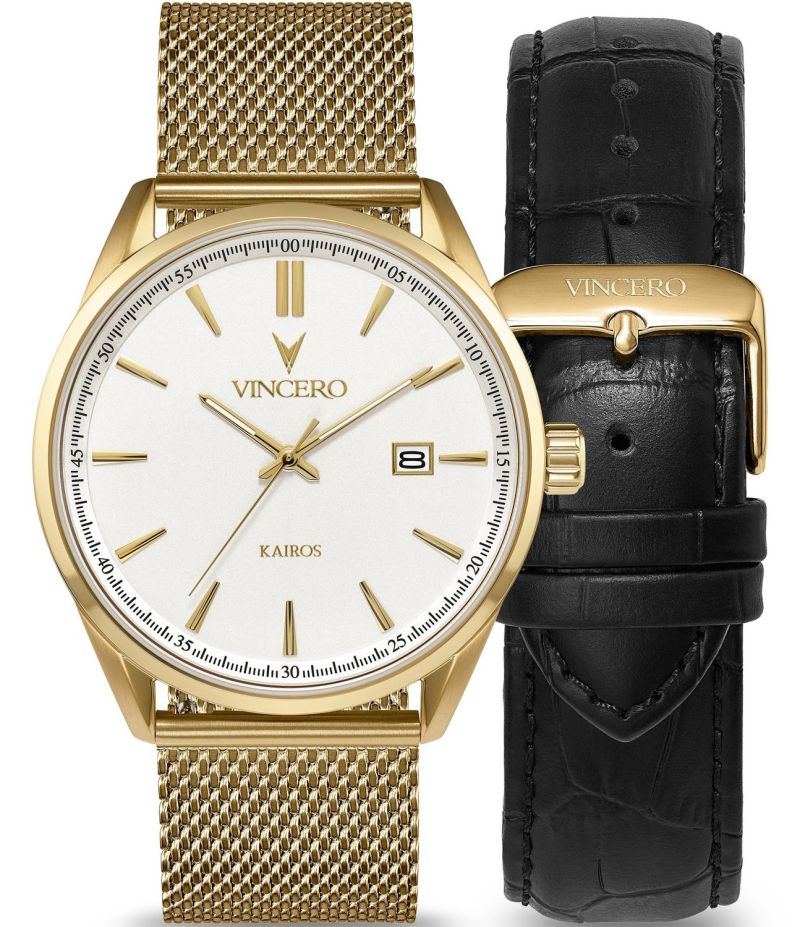 Vincero Kairos Mesh Limited Release - Gold Reserve Set Kai-Gol-Set - RIP