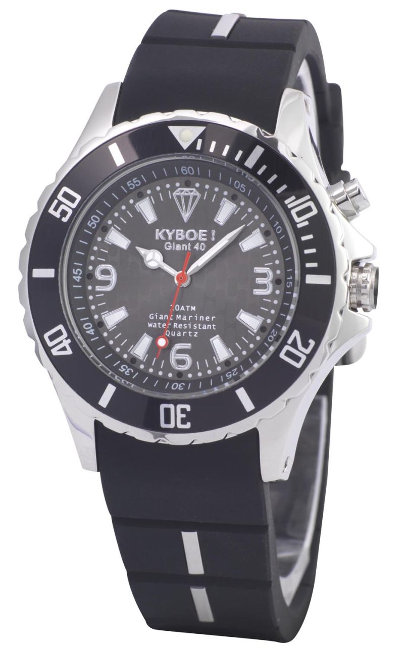 Kyboe 40mm Silver / Black / Black KY40-002 - RIP