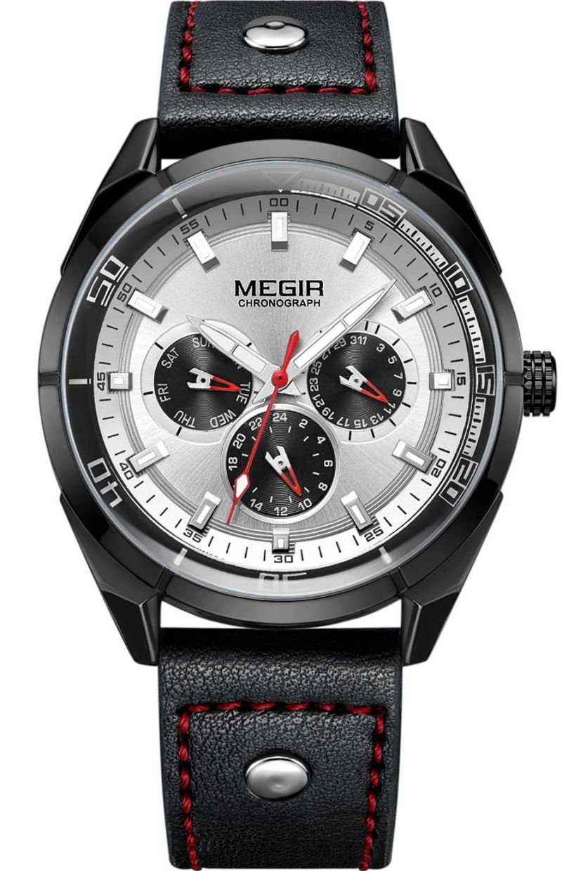 Megir Chronograph ML2072G-BK-7 - RIP
