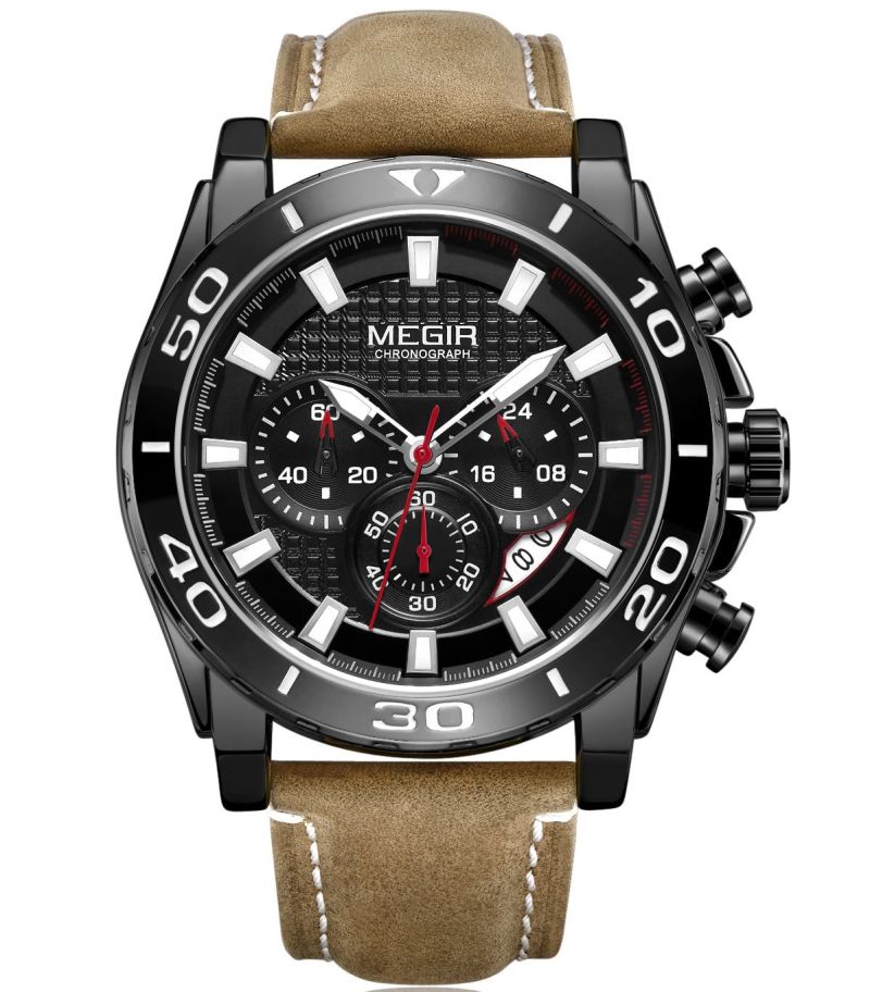 Megir Chronograph ML2094G-BKBN-1 - RIP